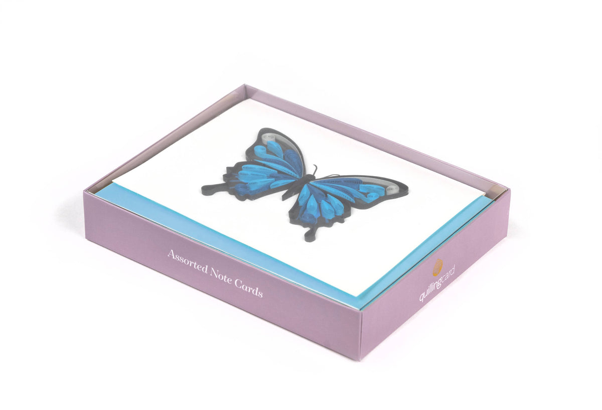 Quilling Card - Note Card Box Set- Butterflies 2 – Koertens