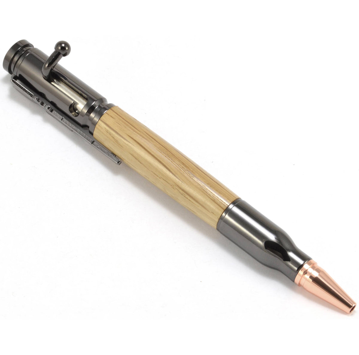 Ballpoint Pen | Handmade Bolt Action in Whiskey Barrel – Koertens