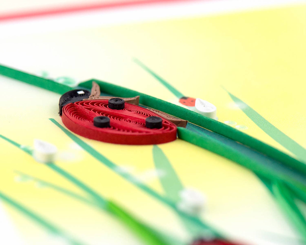 Quilling Card - Ladybug – Koertens