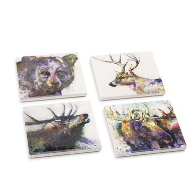 DC Wildlife Coaster Set – Koertens